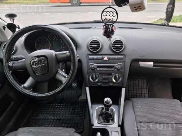 Grey Audi A3 2003 in Rezekne, with an engine capacity of 2.00 L and mileage of 344 thousand km for 1600 €, photo 10 on AUTOMOTO.COM.LV