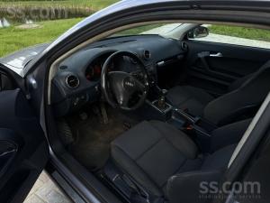 Grey Audi A3 2003 in Cesis, with an engine capacity of 1.60 L and mileage of 247 thousand km for 1350 €, photo 7 on AUTOMOTO.COM.LV