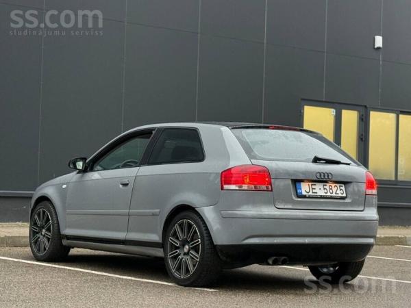 Pelēks Audi A3 2004 Rīga, ar dzinēja tilpumu 2.00 L un nobraukumu 303 tūkst. km par 1890 €, foto 5 vietnē AUTOMOTO.COM.LV