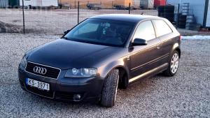 Pelēks Audi A3 2004 Cēsis, ar dzinēja tilpumu 2.00 L un nobraukumu 355 tūkst. km par 1900 €, foto 4 vietnē AUTOMOTO.COM.LV