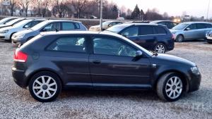 Pelēks Audi A3 2004 Cēsis, ar dzinēja tilpumu 2.00 L un nobraukumu 355 tūkst. km par 1900 €, foto 11 vietnē AUTOMOTO.COM.LV