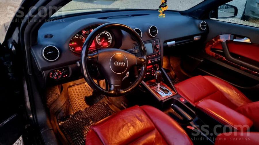 Pelēks Audi A3 2004 Cēsis, ar dzinēja tilpumu 2.00 L un nobraukumu 355 tūkst. km par 1900 €, foto 14 vietnē AUTOMOTO.COM.LV