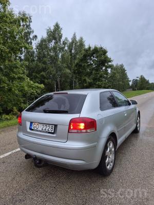 Серый Ауди А3 2004 в Алуксне, объемом двигателя 2.00 л и пробегом 423 тыс. км за 1350 €, фото 7 на AUTOMOTO.COM.LV