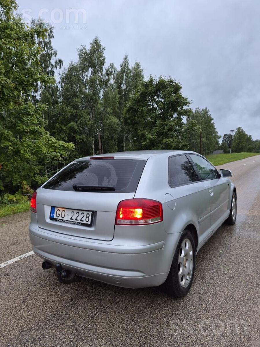 Серый Ауди А3 2004 в Алуксне, объемом двигателя 2.00 л и пробегом 423 тыс. км за 1350 €, фото 7 на AUTOMOTO.COM.LV