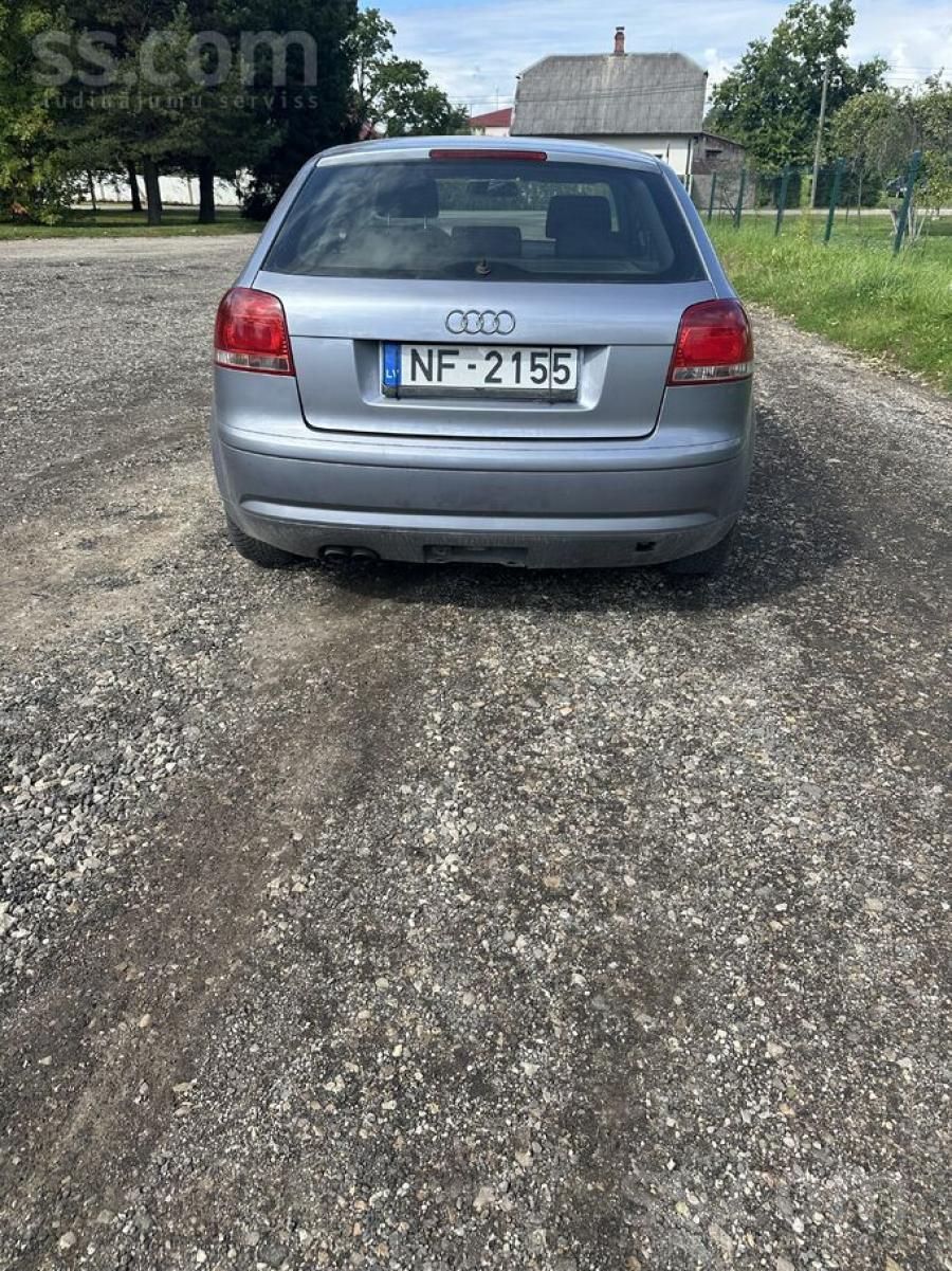 Pelēks Audi A3 2005 Gulbene, ar dzinēja tilpumu 1.90 L un nobraukumu 332 tūkst. km par 1450 €, foto 6 vietnē AUTOMOTO.COM.LV