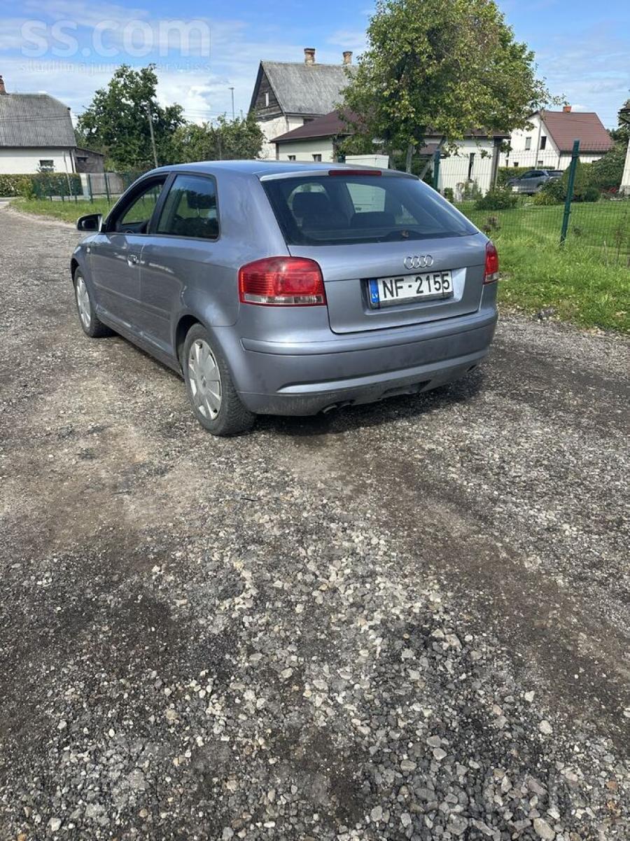 Pelēks Audi A3 2005 Gulbene, ar dzinēja tilpumu 1.90 L un nobraukumu 332 tūkst. km par 1450 €, foto 7 vietnē AUTOMOTO.COM.LV