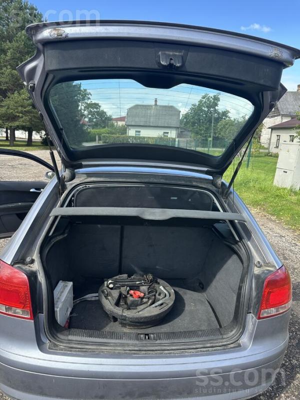 Pelēks Audi A3 2005 Gulbene, ar dzinēja tilpumu 1.90 L un nobraukumu 332 tūkst. km par 1450 €, foto 11 vietnē AUTOMOTO.COM.LV