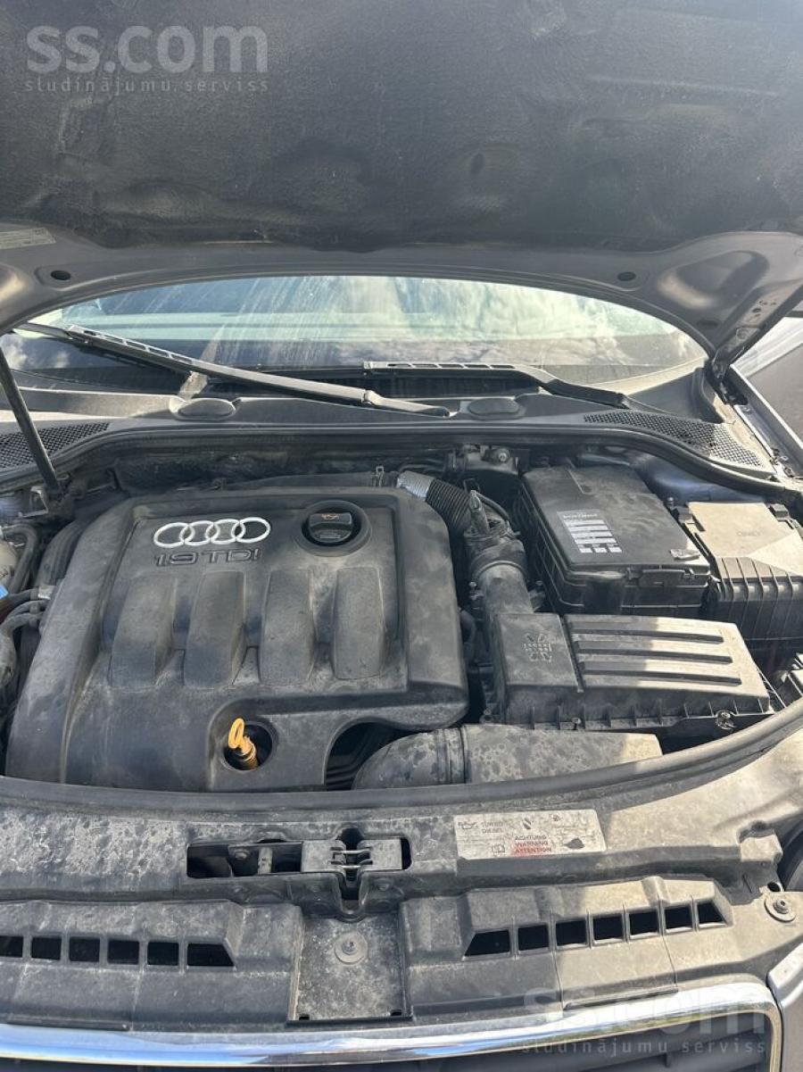 Pelēks Audi A3 2005 Gulbene, ar dzinēja tilpumu 1.90 L un nobraukumu 332 tūkst. km par 1450 €, foto 12 vietnē AUTOMOTO.COM.LV
