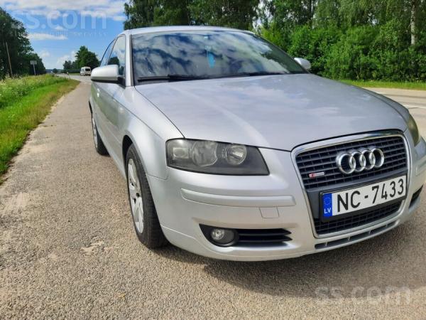 Pelēks Audi A3 2007 Bauska, ar dzinēja tilpumu 2.00 L un nobraukumu 348 tūkst. km par 3000 €, foto 1 vietnē AUTOMOTO.COM.LV