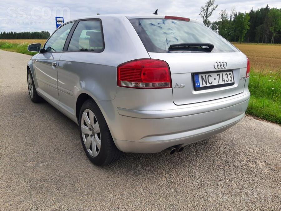 Pelēks Audi A3 2007 Bauska, ar dzinēja tilpumu 2.00 L un nobraukumu 348 tūkst. km par 3000 €, foto 3 vietnē AUTOMOTO.COM.LV