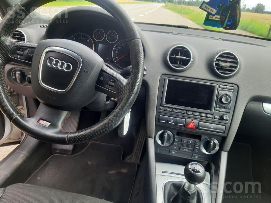 Pelēks Audi A3 2007 Bauska, ar dzinēja tilpumu 2.00 L un nobraukumu 348 tūkst. km par 3000 €, foto 9 vietnē AUTOMOTO.COM.LV