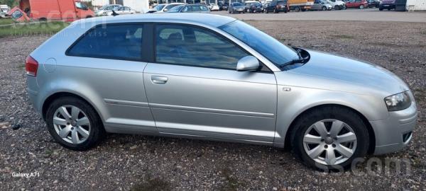 Grey Audi A3 2007 in Bauska, with an engine capacity of 2.00 L and mileage of 353 thousand km for 3150 €, photo 4 on AUTOMOTO.COM.LV