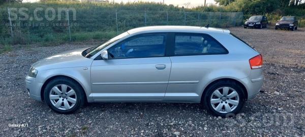 Grey Audi A3 2007 in Bauska, with an engine capacity of 2.00 L and mileage of 353 thousand km for 3150 €, photo 8 on AUTOMOTO.COM.LV