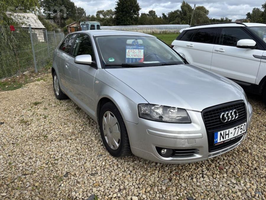 Pelēks Audi A3 2007 Rēzekne, ar dzinēja tilpumu 1.90 L un nobraukumu 243 tūkst. km par 1750 €, foto 3 vietnē AUTOMOTO.COM.LV