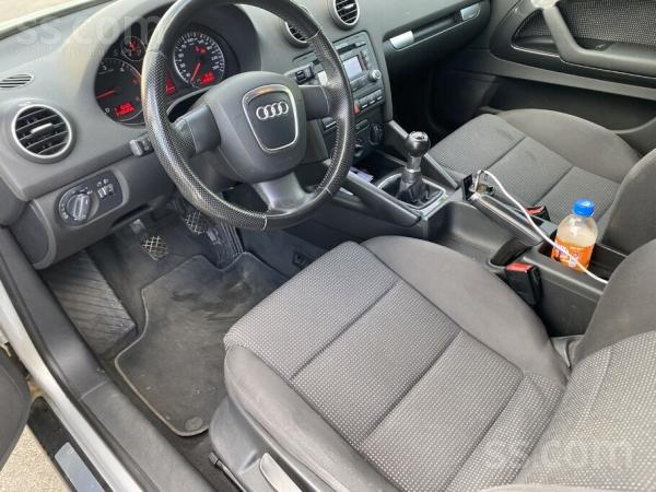 Audi A3 2007 Rēzekne vietnē Pelēks Audi A3 2007 Rēzekne, ar dzinēja tilpumu 1.90 L un nobraukumu 243 tūkst. km par 2950 €, foto 8 vietnē AUTOMOTO.COM.LV