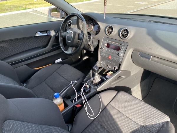 Audi A3 2007 Rēzekne vietnē Pelēks Audi A3 2007 Rēzekne, ar dzinēja tilpumu 1.90 L un nobraukumu 243 tūkst. km par 2950 €, foto 9 vietnē AUTOMOTO.COM.LV