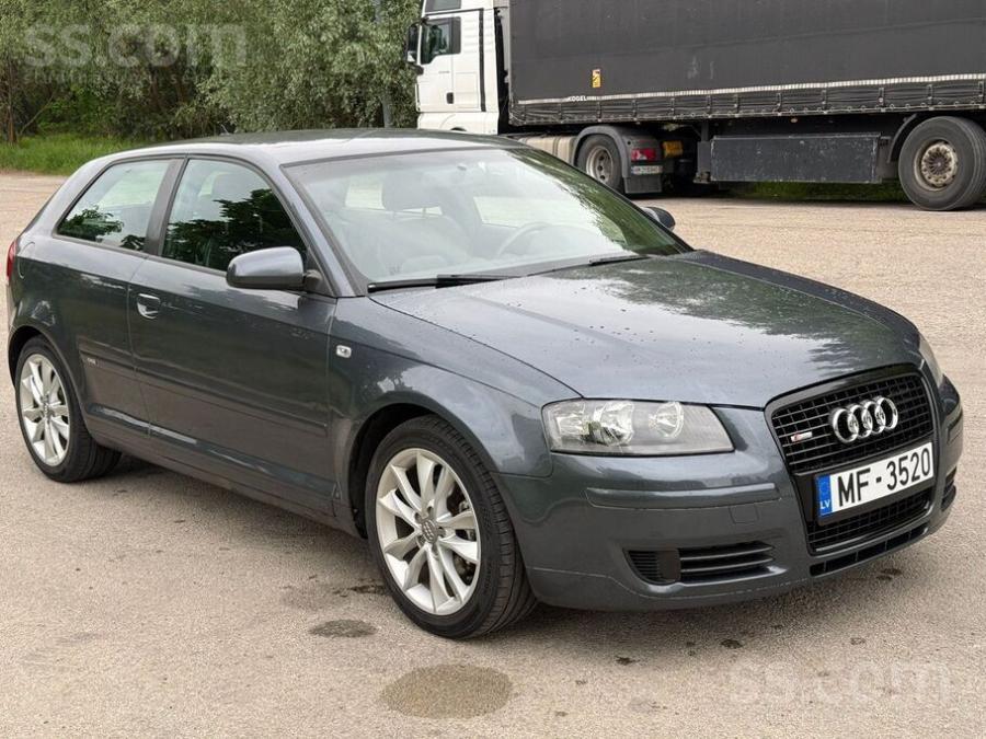 Pelēks Audi A3 2008 Rīga, ar dzinēja tilpumu 2.00 L un nobraukumu 264 tūkst. km par 4300 €, foto 1 vietnē AUTOMOTO.COM.LV