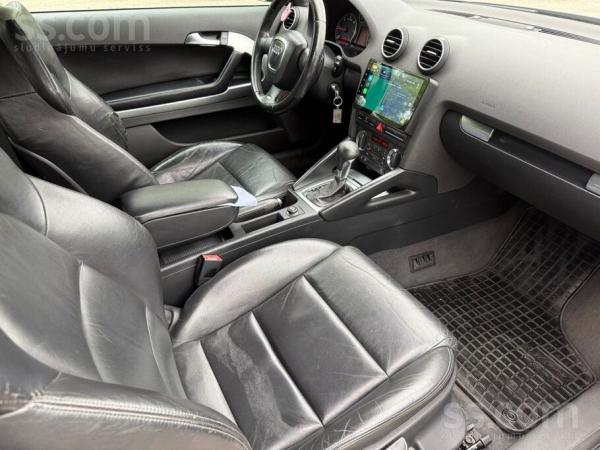 Grey Audi A3 2008 in Riga, with an engine capacity of 2.00 L and mileage of 264 thousand km for 4300 €, photo 10 on AUTOMOTO.COM.LV