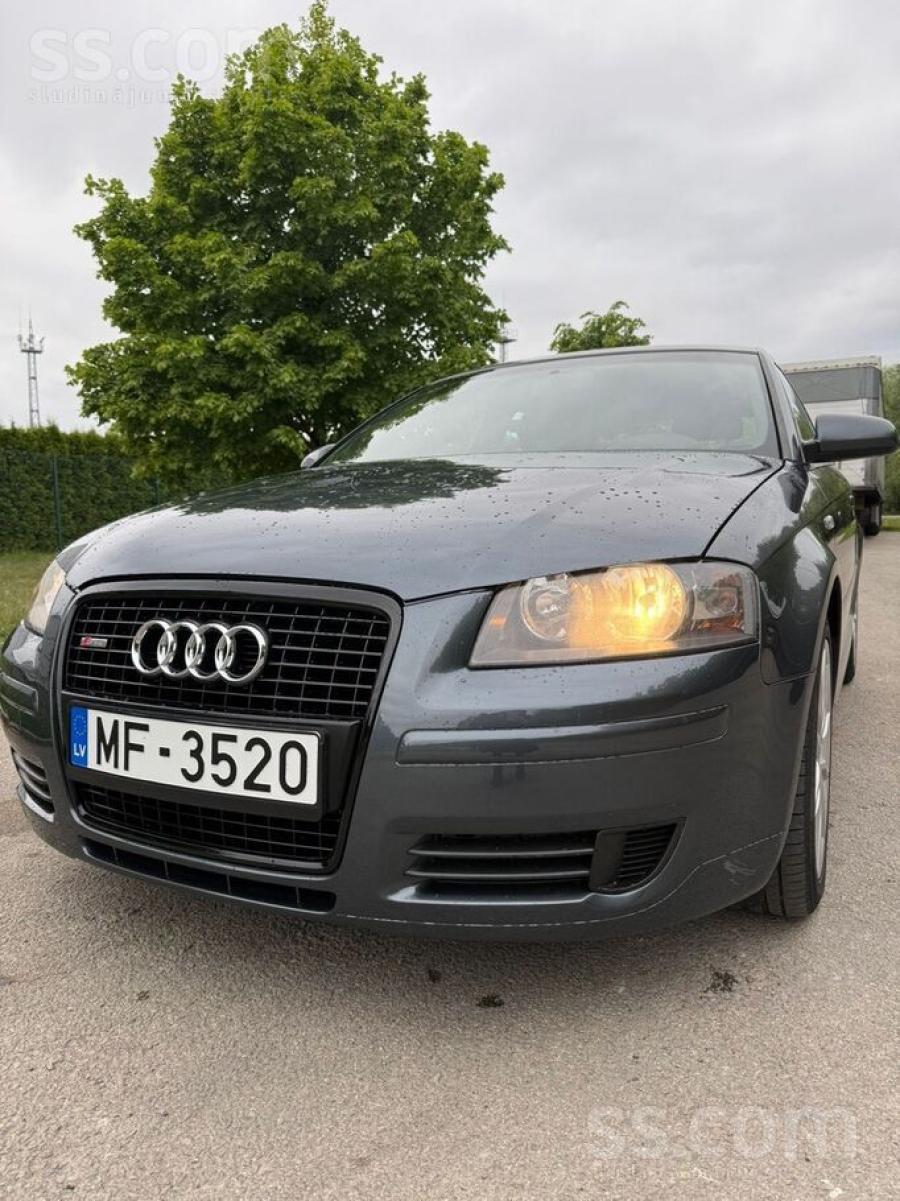Pelēks Audi A3 2008 Rīga, ar dzinēja tilpumu 2.00 L un nobraukumu 264 tūkst. km par 4300 €, foto 13 vietnē AUTOMOTO.COM.LV