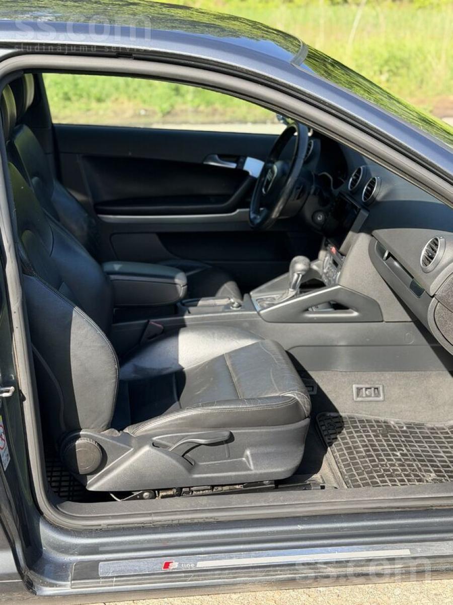Pelēks Audi A3 2008 Rīga, ar dzinēja tilpumu 2.00 L un nobraukumu 264 tūkst. km par 4000 €, foto 9 vietnē AUTOMOTO.COM.LV