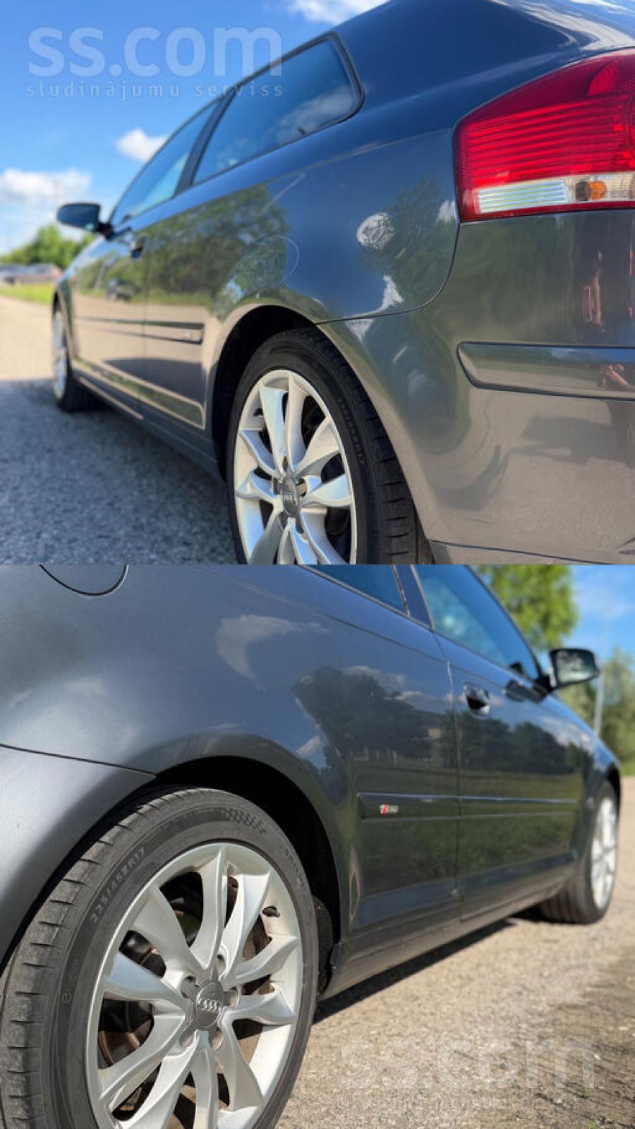 Pelēks Audi A3 2008 Rīga, ar dzinēja tilpumu 2.00 L un nobraukumu 264 tūkst. km par 4000 €, foto 13 vietnē AUTOMOTO.COM.LV