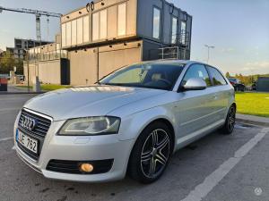 Grey Audi A3 2008 in Vilnius, with an engine capacity of 1.60 L and mileage of 281 thousand km for 2750 €, photo  on AUTOMOTO.COM.LV