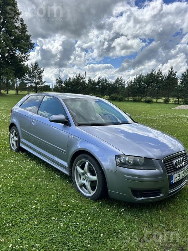 Pelēks Audi A3 2009 Gulbene, ar dzinēja tilpumu 1.90 L un nobraukumu 265 tūkst. km par 2500 €, foto 2 vietnē AUTOMOTO.COM.LV