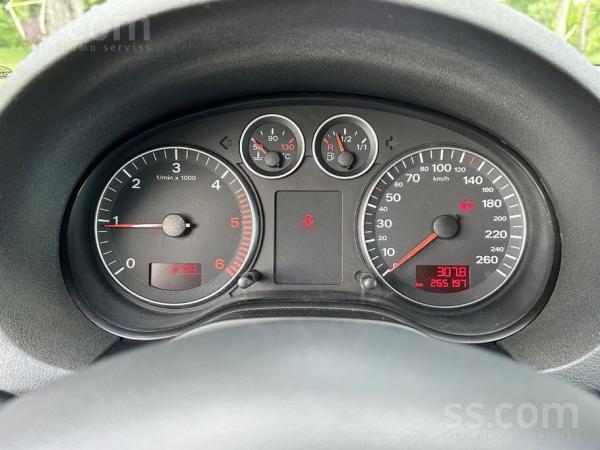 Pelēks Audi A3 2009 Gulbene, ar dzinēja tilpumu 1.90 L un nobraukumu 265 tūkst. km par 2500 €, foto 7 vietnē AUTOMOTO.COM.LV