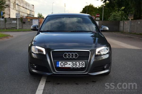 Grey Audi A3 2009 in Jelgava, with an engine capacity of 1.40 L and mileage of 0 thousand km for 4490 €, photo 6 on AUTOMOTO.COM.LV