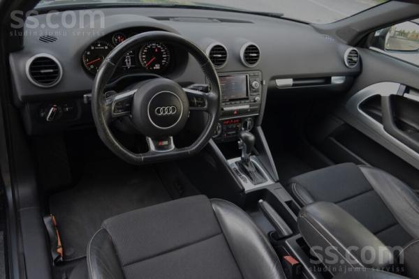 Grey Audi A3 2009 in Jelgava, with an engine capacity of 1.40 L and mileage of 0 thousand km for 4490 €, photo 7 on AUTOMOTO.COM.LV
