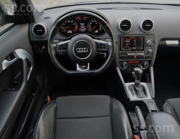 Grey Audi A3 2009 in Jelgava, with an engine capacity of 1.40 L and mileage of 0 thousand km for 4490 €, photo 8 on AUTOMOTO.COM.LV