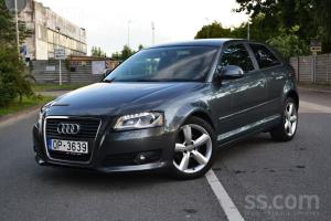 Pelēks Audi A3 2009 Jelgava, ar dzinēja tilpumu 1.40 L un nobraukumu 0 tūkst. km par 4490 €, foto 3 vietnē AUTOMOTO.COM.LV