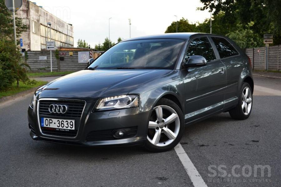 Pelēks Audi A3 2009 Jelgava, ar dzinēja tilpumu 1.40 L un nobraukumu 0 tūkst. km par 4490 €, foto 3 vietnē AUTOMOTO.COM.LV