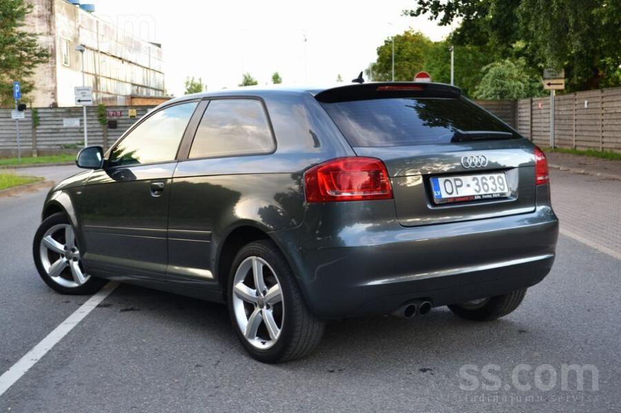 Pelēks Audi A3 2009 Jelgava, ar dzinēja tilpumu 1.40 L un nobraukumu 0 tūkst. km par 4490 €, foto 5 vietnē AUTOMOTO.COM.LV