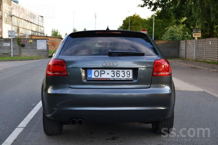 Pelēks Audi A3 2009 Jelgava, ar dzinēja tilpumu 1.40 L un nobraukumu 0 tūkst. km par 4490 €, foto 6 vietnē AUTOMOTO.COM.LV