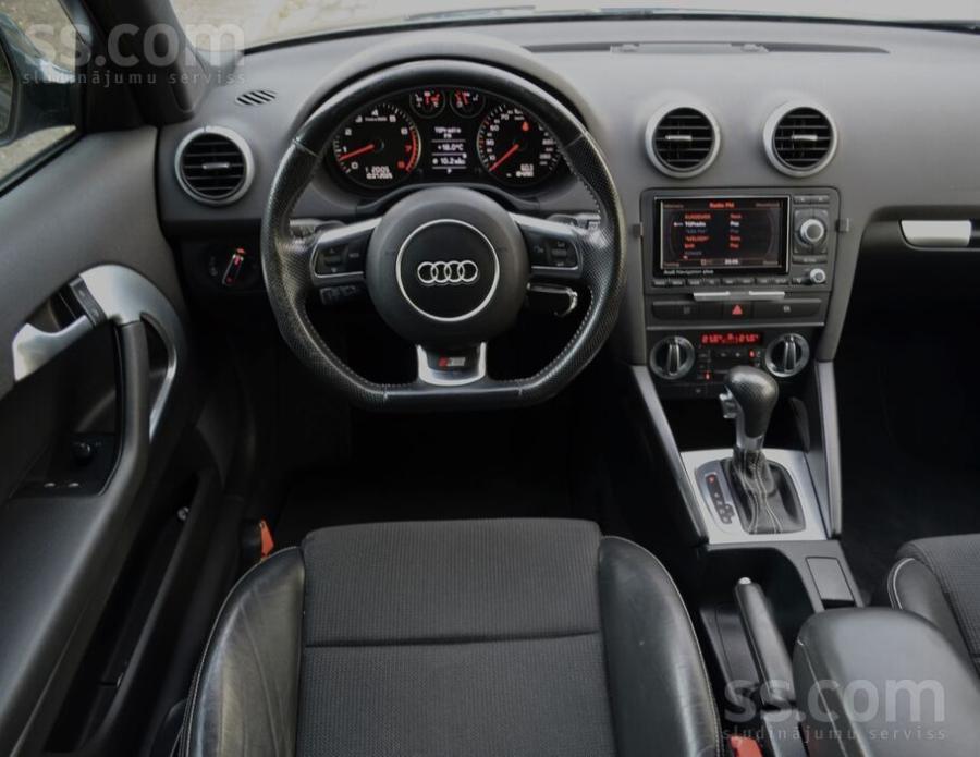 Pelēks Audi A3 2009 Jelgava, ar dzinēja tilpumu 1.40 L un nobraukumu 0 tūkst. km par 4490 €, foto 9 vietnē AUTOMOTO.COM.LV