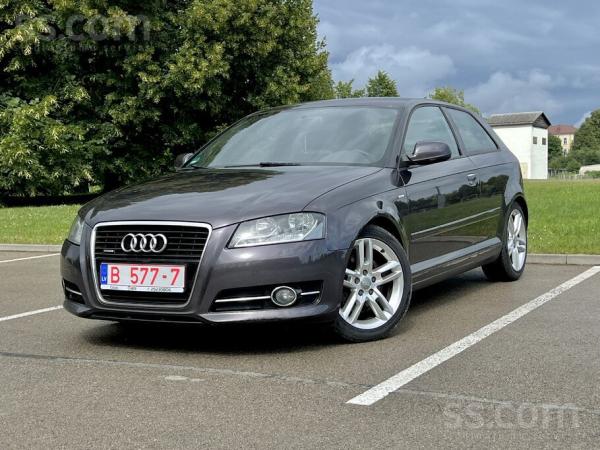Grey Audi A3 2011 in Cesis, with an engine capacity of 2.00 L and mileage of 349 thousand km for 5450 €, photo 1 on AUTOMOTO.COM.LV