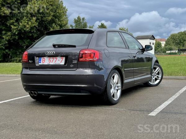 Grey Audi A3 2011 in Cesis, with an engine capacity of 2.00 L and mileage of 349 thousand km for 5450 €, photo 2 on AUTOMOTO.COM.LV