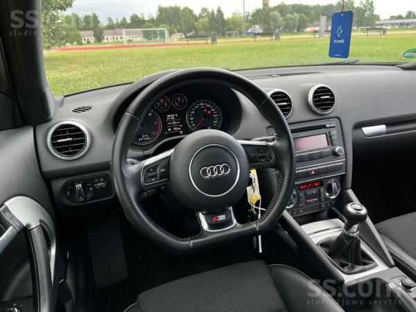 Grey Audi A3 2011 in Cesis, with an engine capacity of 2.00 L and mileage of 349 thousand km for 5450 €, photo 7 on AUTOMOTO.COM.LV
