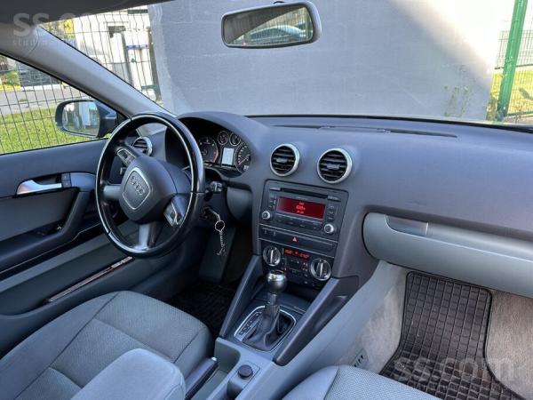Grey Audi A3 2012 in Riga, with an engine capacity of 1.60 L and mileage of 0 thousand km for 5600 €, photo 7 on AUTOMOTO.COM.LV