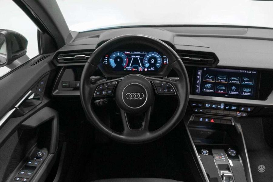 Серый Ауди А3 2022 в Вильнюс, объемом двигателя 2.00 л и пробегом 119 тыс. км за 19950 €, фото 8 на AUTOMOTO.COM.LV