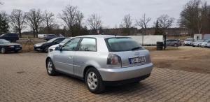 Grey Audi A3 1996 in Valmiera, with an engine capacity of 1.80 L and mileage of 285 thousand km for 900 €, photo 6 on AUTOMOTO.COM.LV