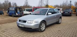 Grey Audi A3 1996 in Valmiera, with an engine capacity of 1.80 L and mileage of 285 thousand km for 900 €, photo 8 on AUTOMOTO.COM.LV