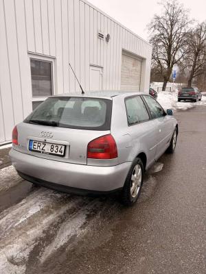 Grey Audi A3 1997 in Trakai, with an engine capacity of 1.78 L and mileage of 235 thousand km for 1300 €, photo 5 on AUTOMOTO.COM.LV
