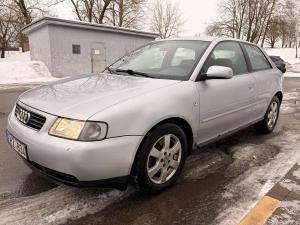 Grey Audi A3 1997 in Trakai, with an engine capacity of 1.78 L and mileage of 235 thousand km for 1300 €, photo 8 on AUTOMOTO.COM.LV