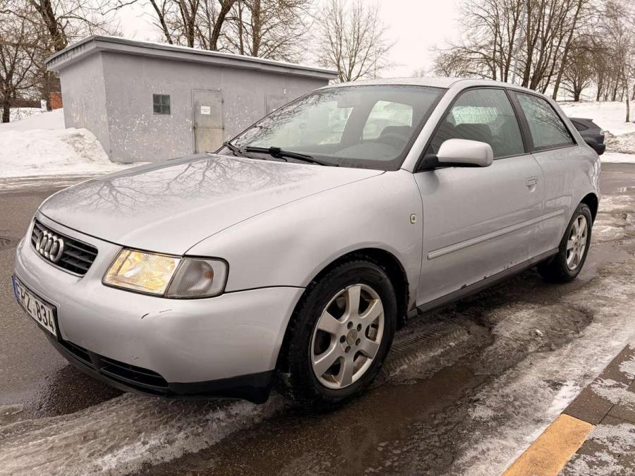 Grey Audi A3 1997 in Trakai, with an engine capacity of 1.78 L and mileage of 235 thousand km for 1300 €, photo 8 on AUTOMOTO.COM.LV