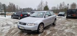 Pelēks Audi A3 1997 Valmiera, ar dzinēja tilpumu 1.80 L un nobraukumu 249 tūkst. km par 1050 €, foto 7 vietnē AUTOMOTO.COM.LV