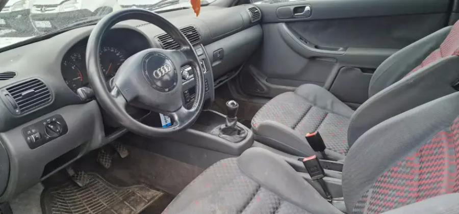Pelēks Audi A3 1997 Valmiera, ar dzinēja tilpumu 1.80 L un nobraukumu 249 tūkst. km par 1050 €, foto 8 vietnē AUTOMOTO.COM.LV