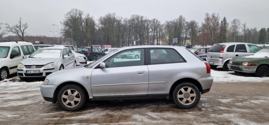 Pelēks Audi A3 1997 Rīga, ar dzinēja tilpumu 1.80 L un nobraukumu 249 tūkst. km par 1050 €, foto 6 vietnē AUTOMOTO.COM.LV