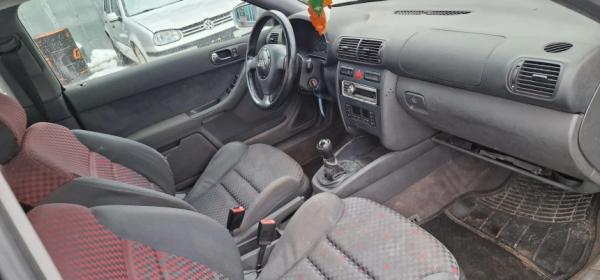 Grey Audi A3 1997 in Riga, with an engine capacity of 1.80 L and mileage of 249 thousand km for 1050 €, photo 8 on AUTOMOTO.COM.LV